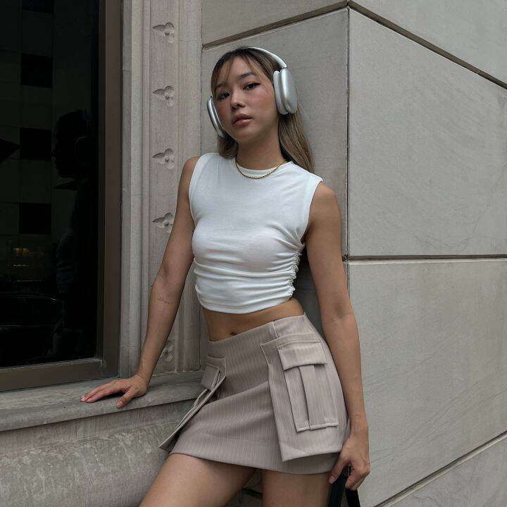 halfdayoff.co - Wendy Basic Top (พร้อมส่ง) | Lazada.co.th