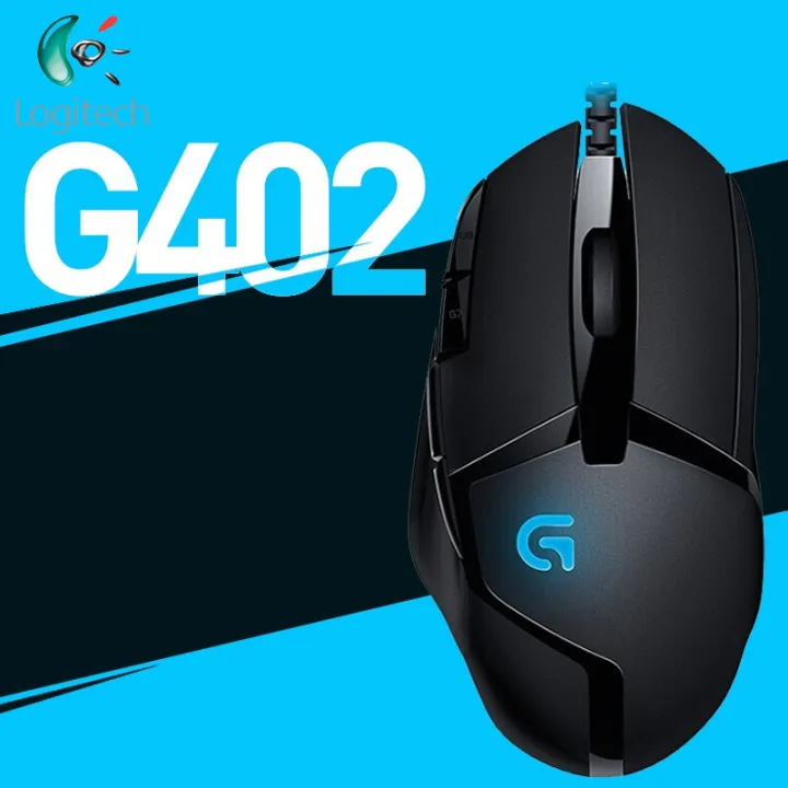 Original Logitech G402 Hyperion Fury Gaming Mouse Optical 4000DPI High ...