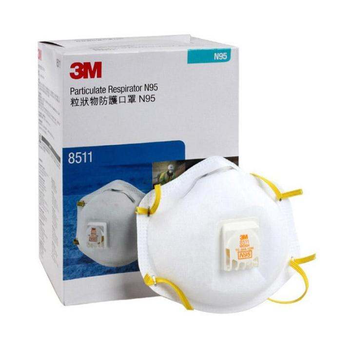 3M Masker N95 - 8511 Particulate Respirator - 1 Box [10 Masker ...