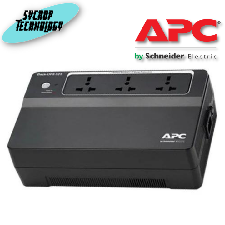 APC เครื่องสำรองไฟ Back-UPS BX625CI-MS (625VA/325Watt) ระบบ Line ...