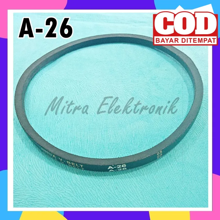 Vanbelt A26 Mesin cuci - Fanbelt ukuran A26 / A620E - V Belt Panbelt ...