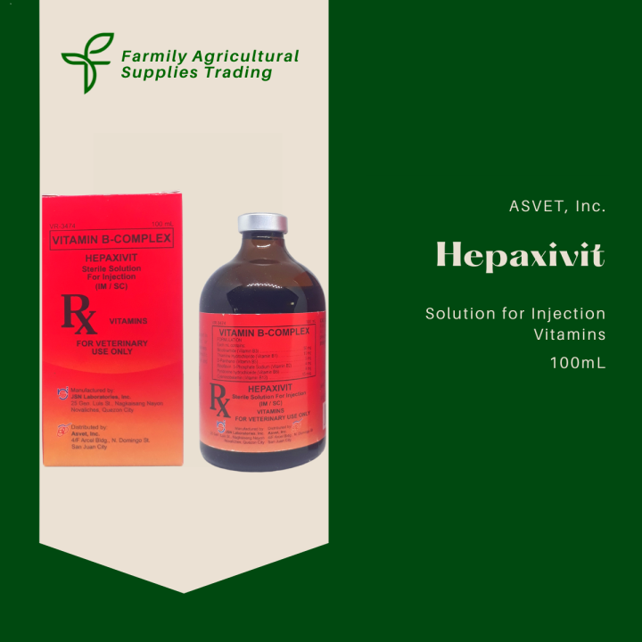 ASVET, Inc. Hepaxivit 100mL | Lazada PH