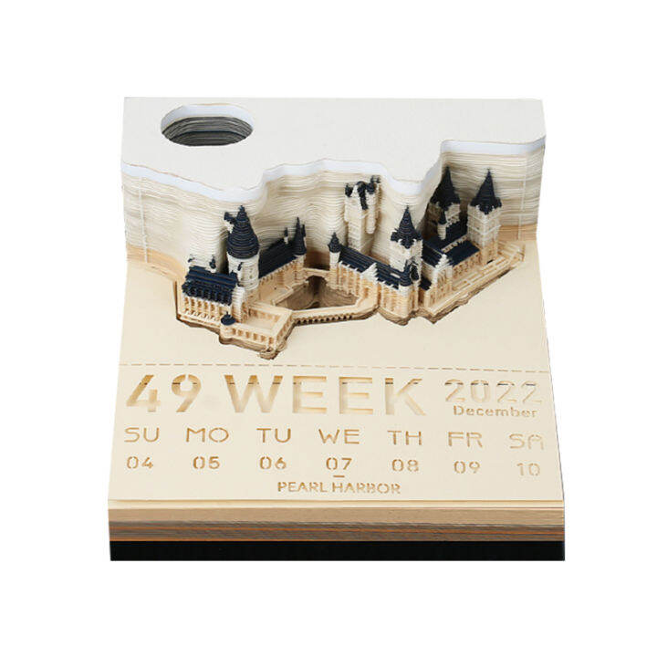 Paper Block Notepad Paper Art Earth Sculpture Cute Notepad Stickers ...