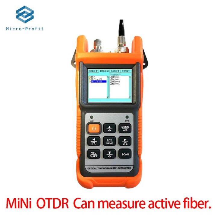 Mini OTDR CY190Pr FTTH Handheld with Optical Power Meter + VFL ...