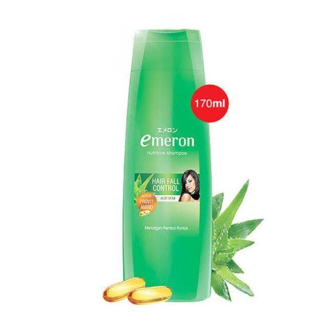 Emeron Shampoo Anti Ketombe Hair Fall Control 170ml | Lazada Indonesia