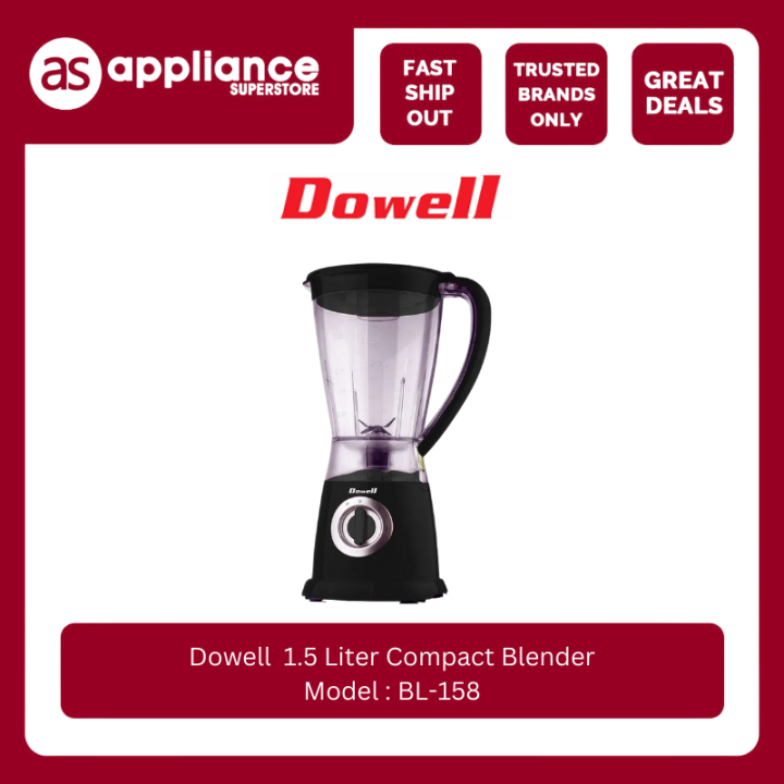 Dowell 1.5 Liter Compact Blender BL-158 | Lazada PH
