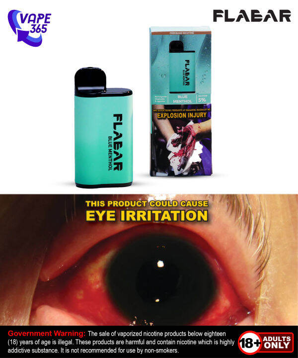 FLABAR 10000 PUFFS BLUE MENTHOL (ICE MINT) | Lazada PH