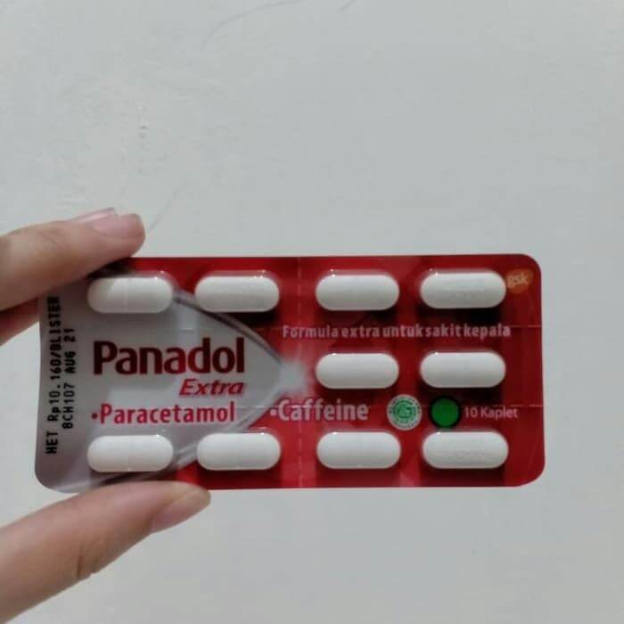 PANADOL MERAH | PANADOL EXTRA | PER STRIP | 10 PCS | Lazada Indonesia