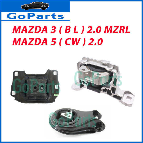 Engine Mounting Set 3pcs Mazda 3 BL 2.0 [2009~2013] Mazda 5 CW 2.0 ...