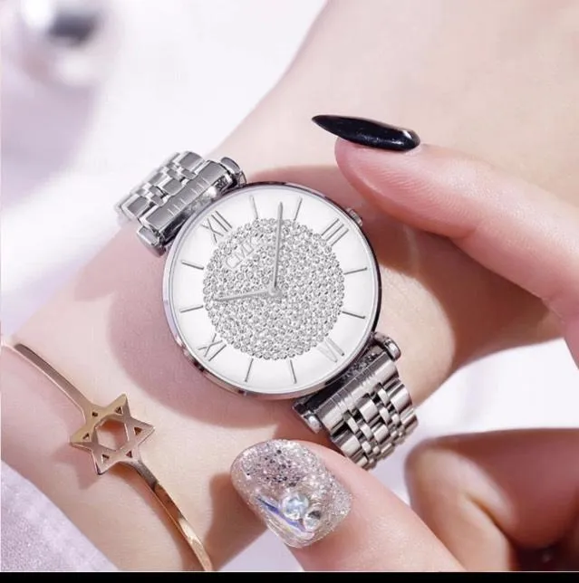 นาฬิกาข้อมือ สำหรับ สตรี แฟชั่น ปี2020 VA VA VOOM model XX9007 แถมกำไล ...