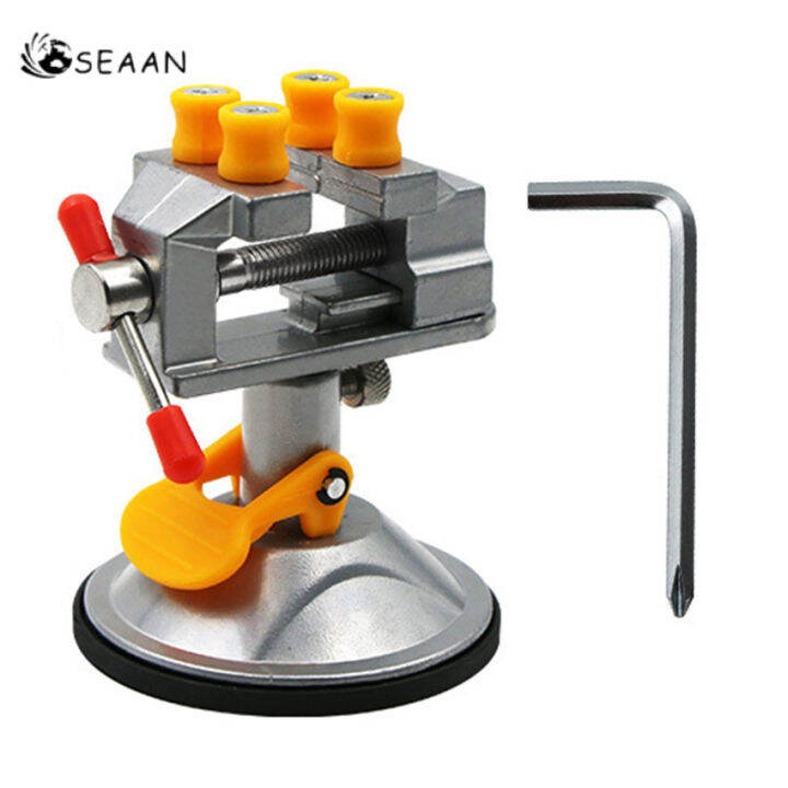 Table Vise Household Workbench Toggle Clamp Pliers Adjustable Jaw Screw ...