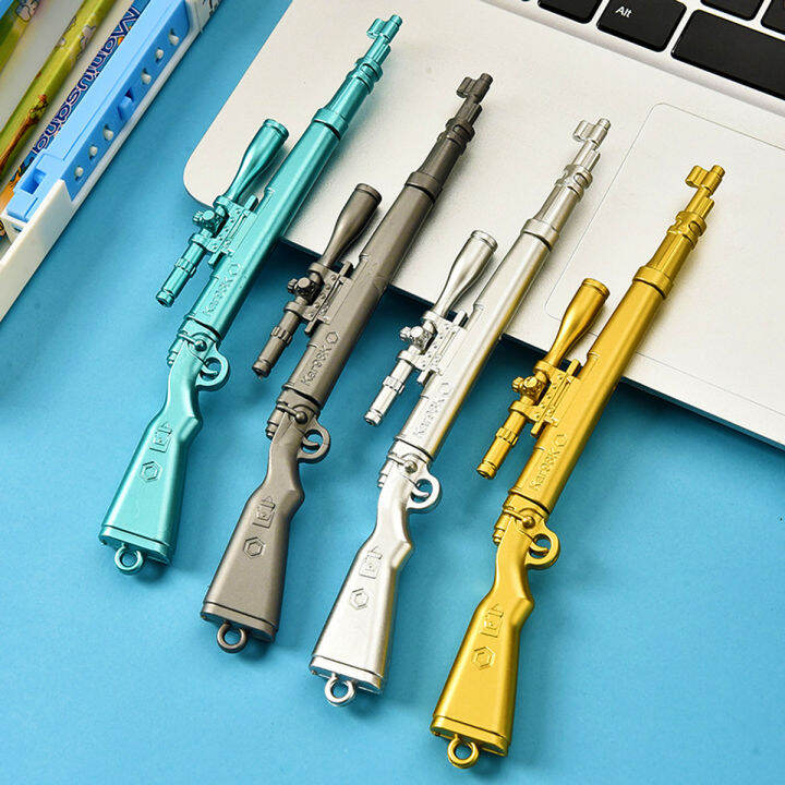 Alphar Toys 3PCS Gel Pen Creative Sniper Gun Modeling Gel Pen Student ...