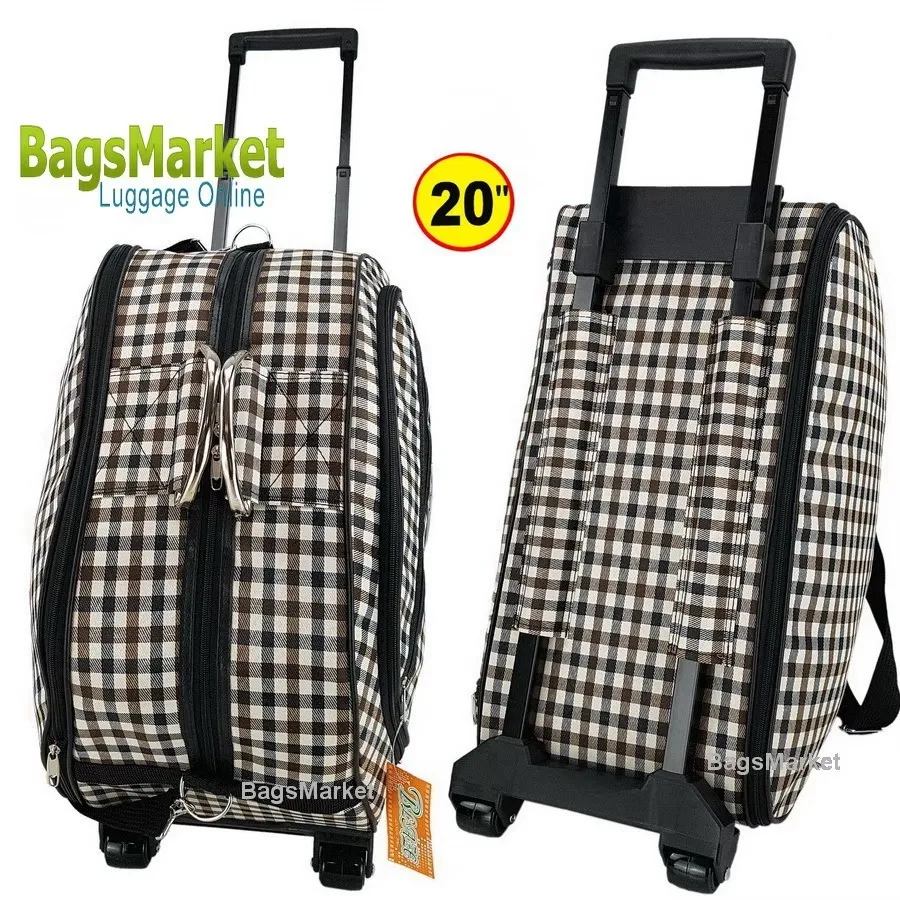 C614 BagsMarket Luggage Blaze กระเป๋าเดินทางแบบถือพร้อมล้อลากขนาด 20 ...