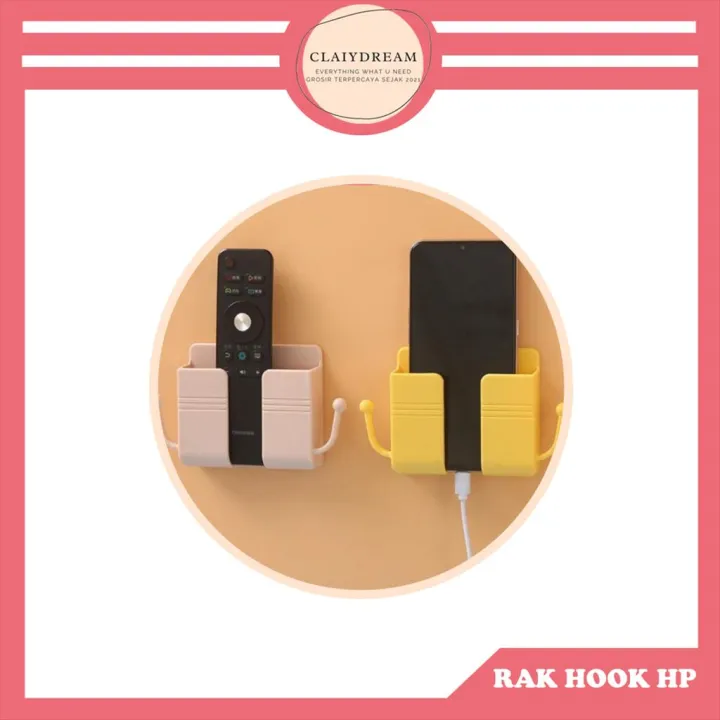 Rak Hook HP Rak Gantung Hook HP & Remote Serbaguna | Lazada Indonesia