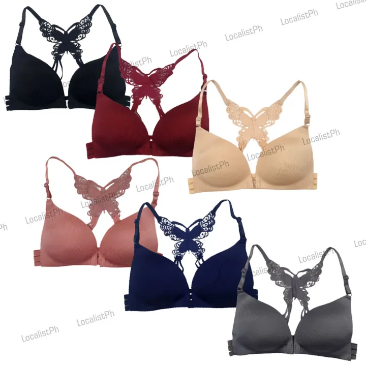 LocalistPH Wireless Seamless No Wire Front Lock Bra Non Wire | Lazada PH