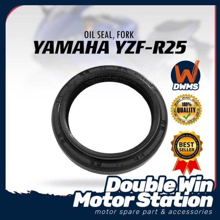 YAMAHA YZF-R25 FORK OIL SEAL YZFR25 FRONT FORK SUSPENSION OIL SEAL | Lazada