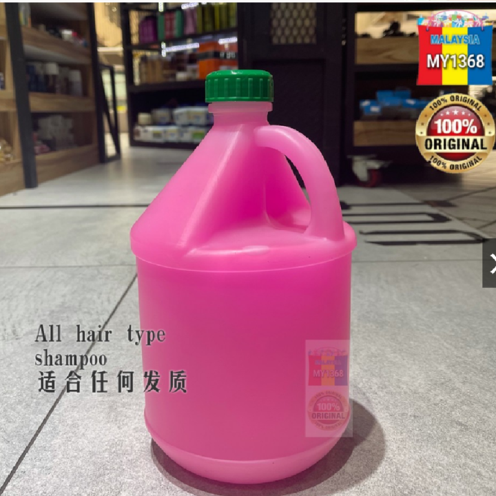 ( Pink Shampoo) All hair type Shampoo/Conditioner Saloon Use 3000ML ...