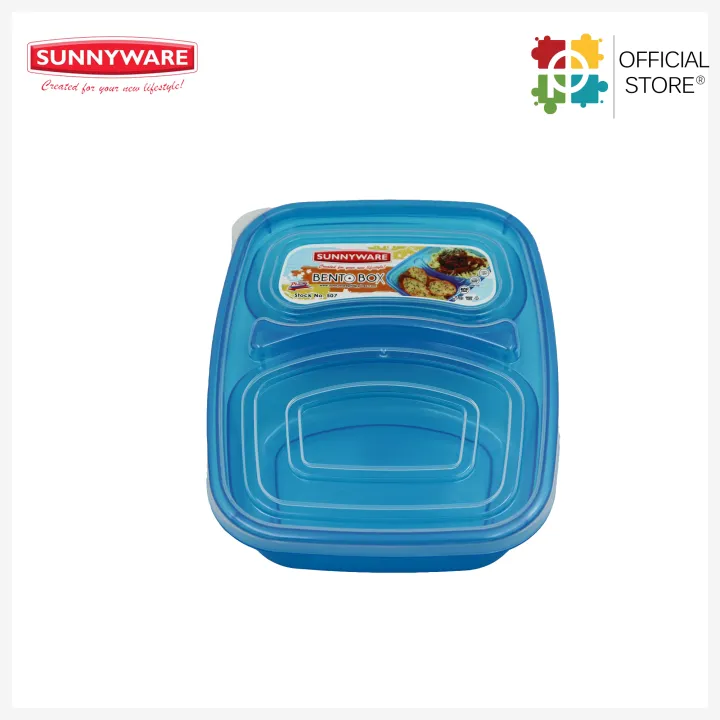 SUNNYWARE BENTO BOX w/ 2 DIVISIONS 507 | Lazada PH
