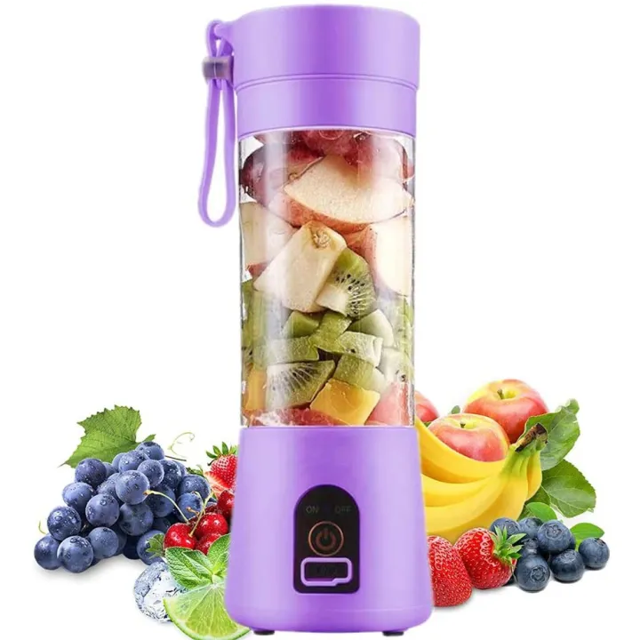 USB Portable Blender, Cordless Personal Blender Juicer, Fruit Juice ...
