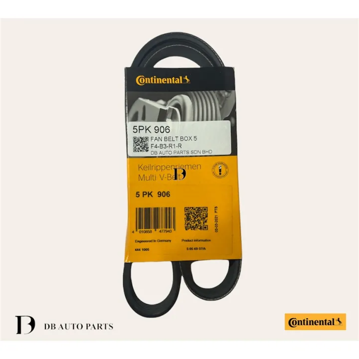 CONTINENTAL CTAM FAN BELT BMW E36 320i 328i E34 E39 520i 523i (5PK906 ...