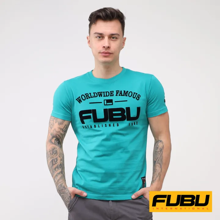 Fubu Round Neck Muscle Fit FBT01B-2773 (P.Green) | Lazada PH