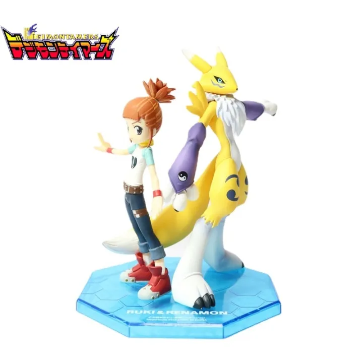 G.E.M. Anime Digimon Adventure Makino Ruki Guilmon Renamon Figure Doll ...