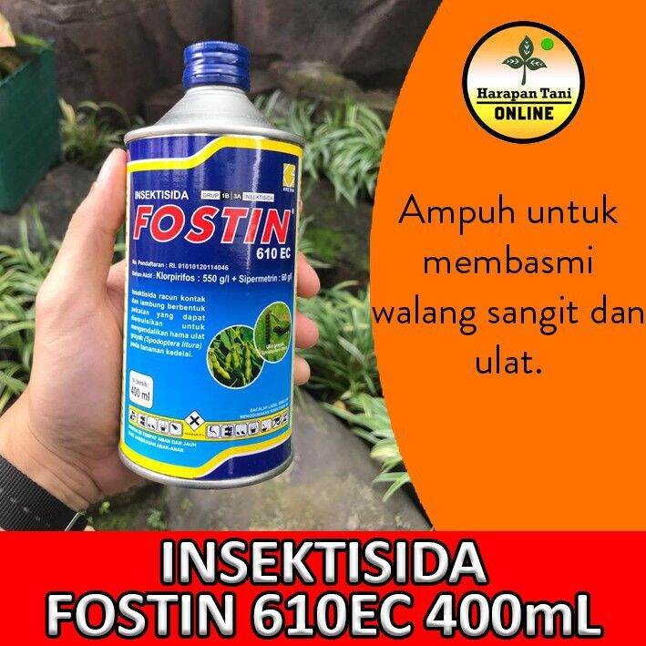 Fostin 610EC 400mL | Fostin 610EC 100mL | Insektisida Walang Sangit ...