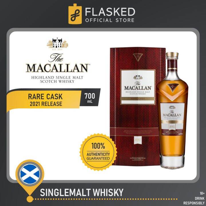 Macallan Rare Cask 2021 Release Single Malt Scotch Whisky 700ml | Lazada PH
