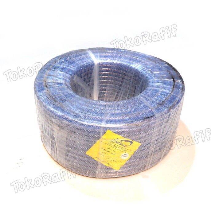 isi-5M, Selang Benang 1/2-inch Tebal, Lentur, Bening dan Kuat-5 Meter ...