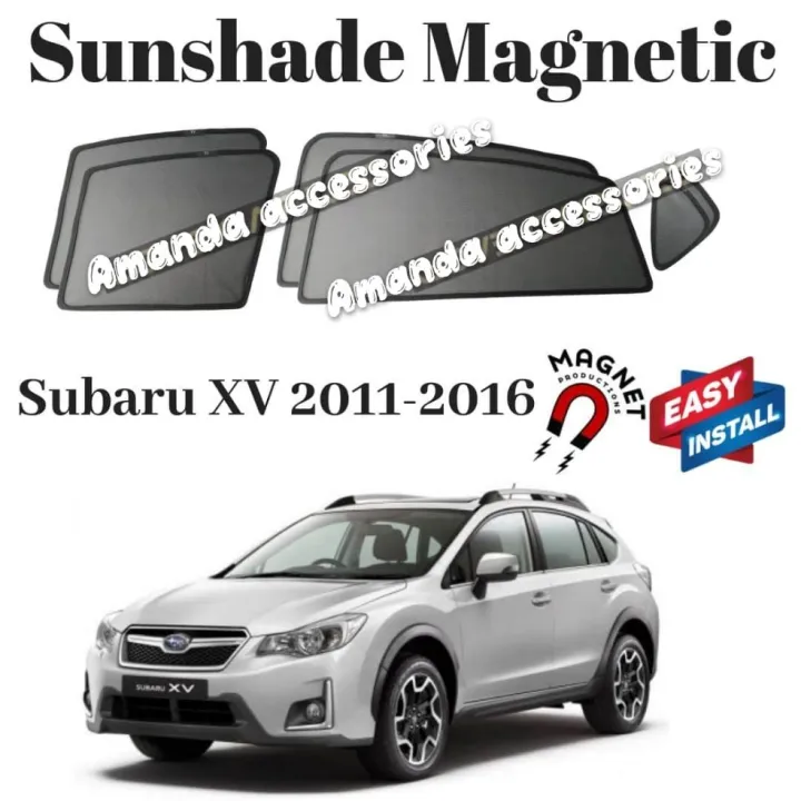 Subaru xv 2011-2017 / Xv / magnet shade / Subaru xv 2011-2017 magnet ...