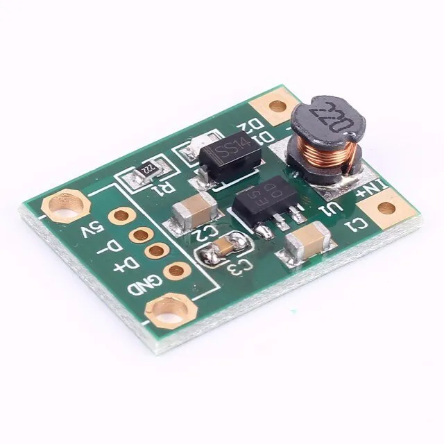 DC DC Step Up/Down Power Supply Module Voltage Buck Boost Converter 1V 5V to 5V/7V 28V to 5V ...