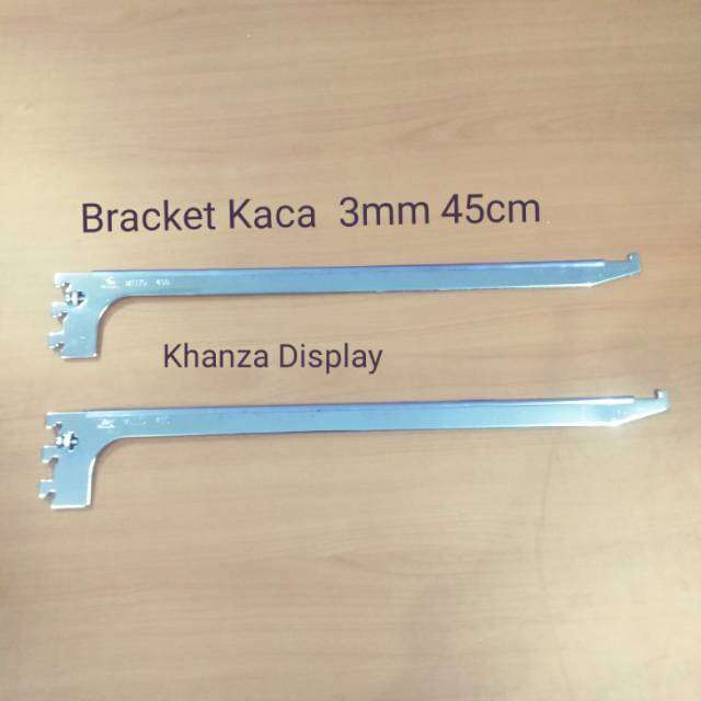 Bracket Kaca /Ambalan Kaca 45cm 3mm | Lazada Indonesia
