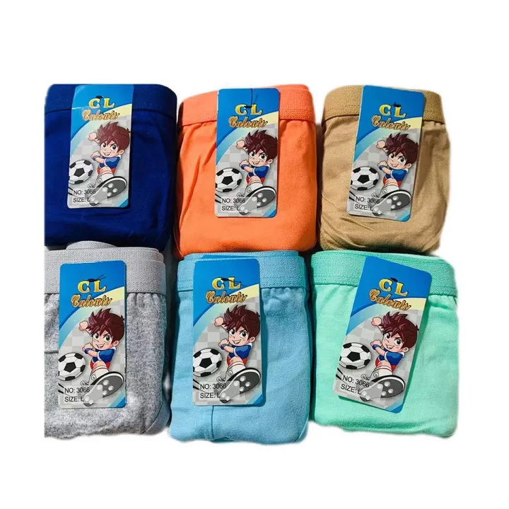 Cotton brief for kids 6-8years old 12pcs COD | Lazada PH