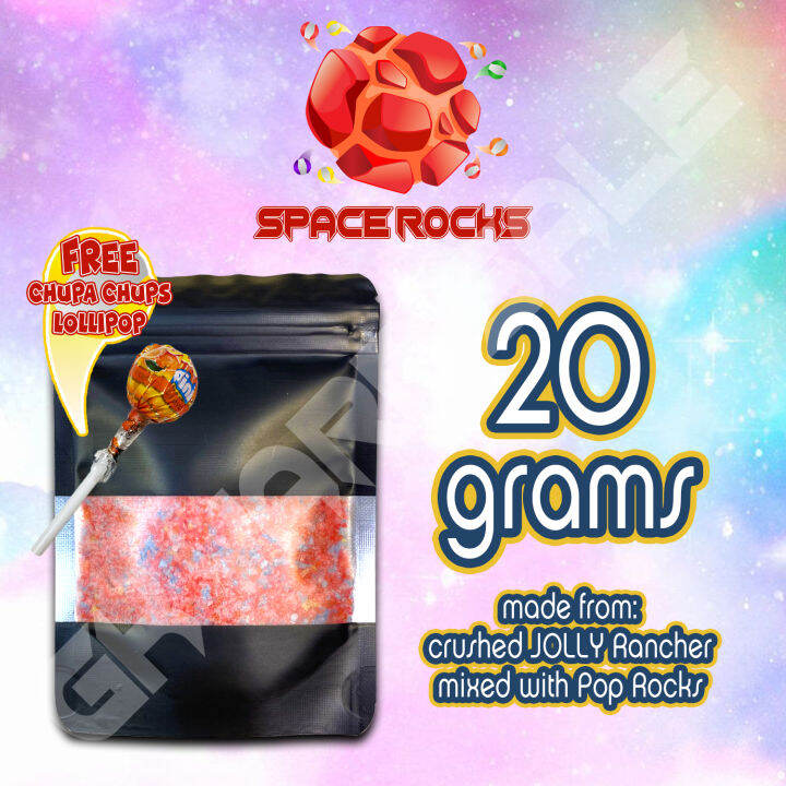 [Space Rocks] Freeze Dried Candy Made From Crushed Jolly Rancher Mixed ...