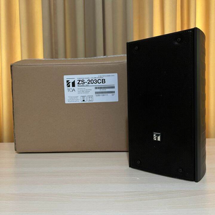 SPEAKER COLUMN 20 WATT 4 INCH DOUBLE PASSIVE PASIF TOA ZS-203CB | Lazada Indonesia