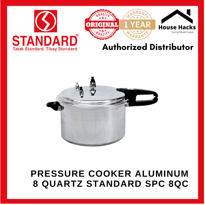 Standard Pressure Cooker 8 Aluminum Quartz Standard SPC 8QC (House ...