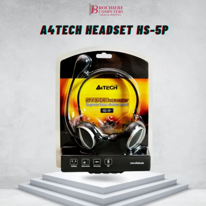 A4TECH HEADSET HS-5P | Lazada PH