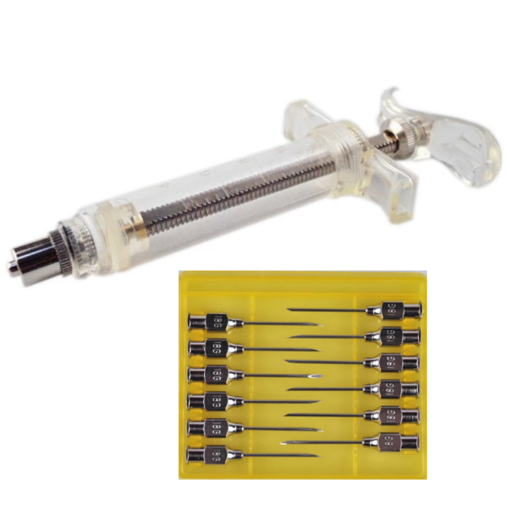 10 mL TPX S.yringe Heavy Duty with Dosage Lock + Free 1 Dozen U.S ...