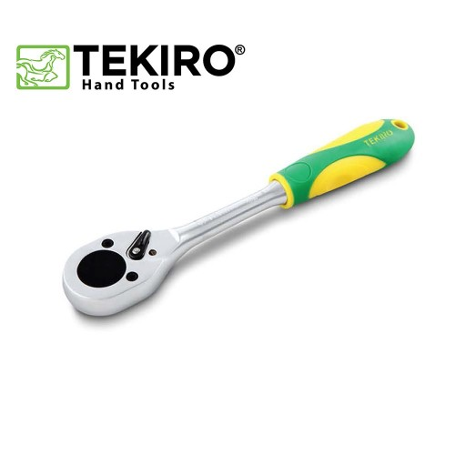 Tekiro Ratchet Handle 1/2 x10 Hijau Kuning / Gagang Ratchet | Lazada ...