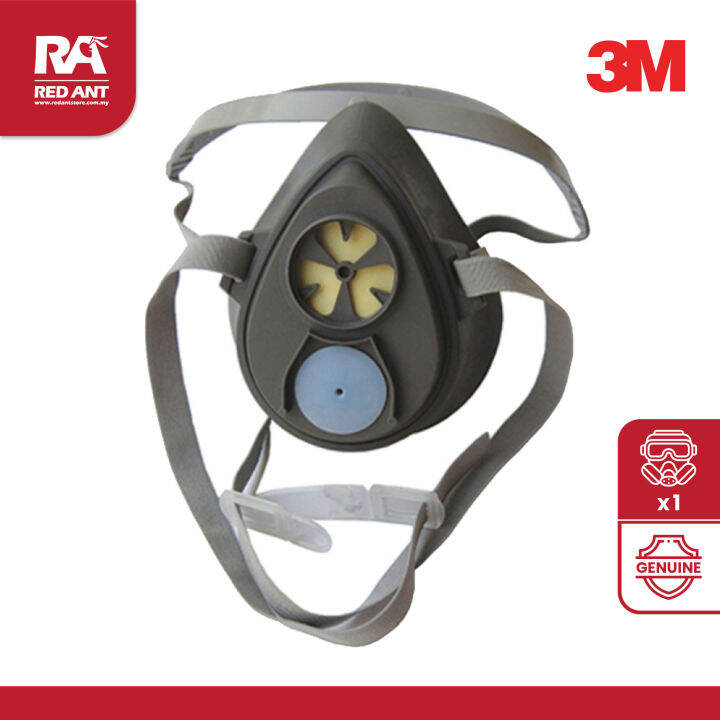 (1PC) 3M 3200 SINGLE CARTRIDGE HALF FACEPIECE RESPIRATOR SIRIM JKKP ...