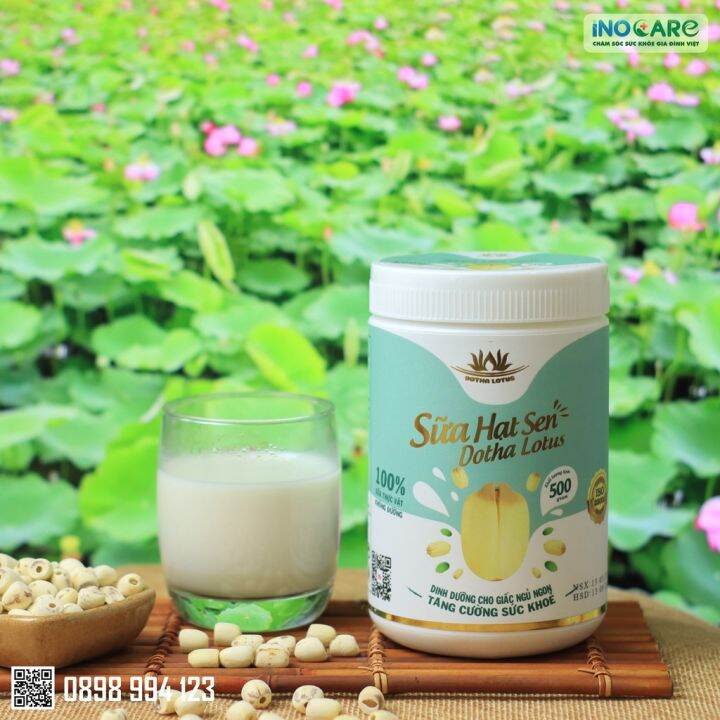 Sữa hạt sen Dotha Lotus hạt sen tươi Đồng Tháp tăng cường sức khoẻ ...
