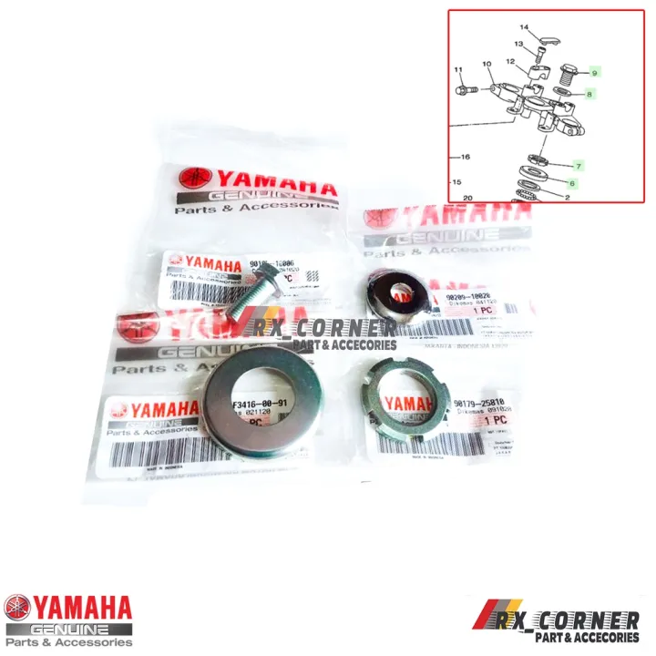 MUR BAUT KOMSTIR SEGITIGA ATAS SET RXKING RX KING RX K ORIGINAL ...