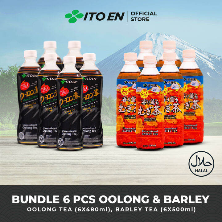 ITO EN Paket Oolong Tea 6 pcs & Barley Tea 6 pcs - Bundle Mix | Lazada Indonesia