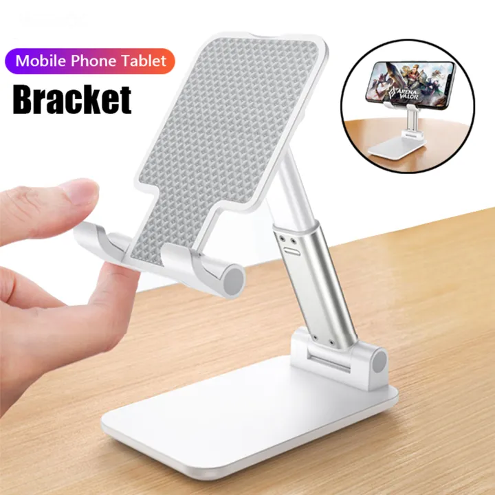 Universal aluminum Cell phone holder Adjustable Desk Phone Stand ...