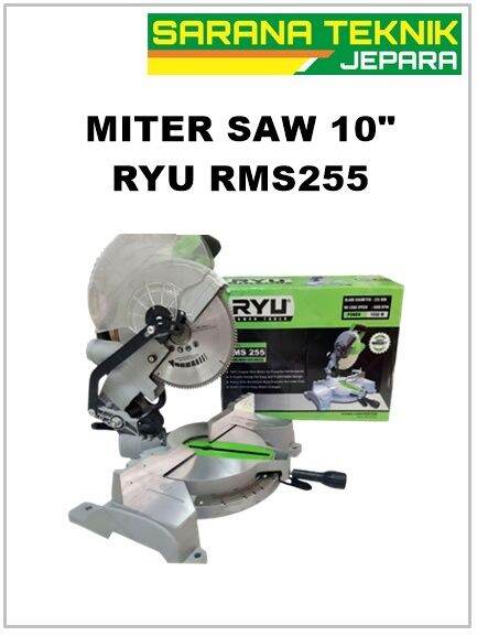 MESIN MITTER SAW 10 INCH RYU RMS 255 | Lazada Indonesia
