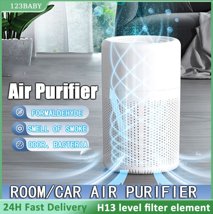 Air Purifier with Hepa Filter PM2.5 for Room 31-40 square meters 2 in 1 ...