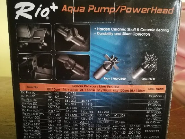 RIO+ Aqua Pump / Powerhead 1700 (33W) | Lazada PH