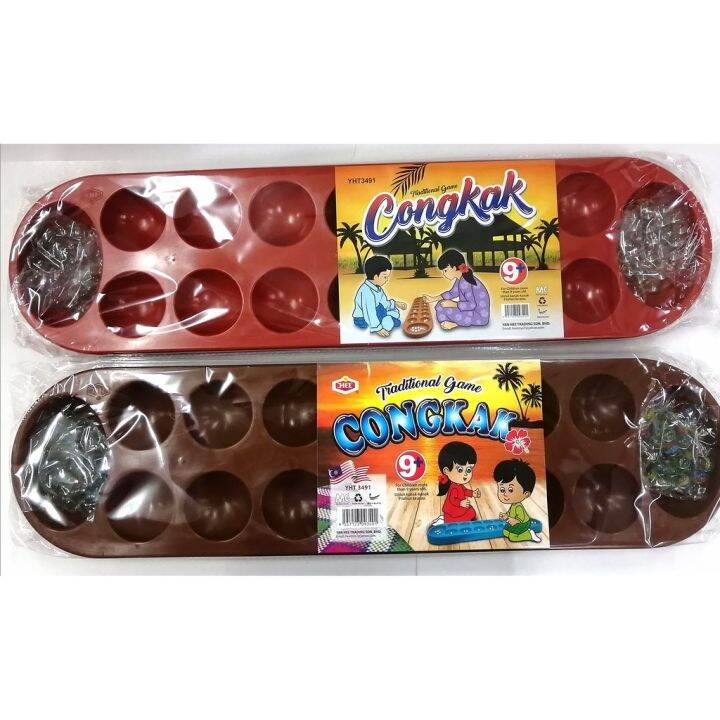 CONGKAK PLASTIK CONGKAK PERMAINAN TRADISIONAL CONGKAK MURAH FREE 2 PACK ...