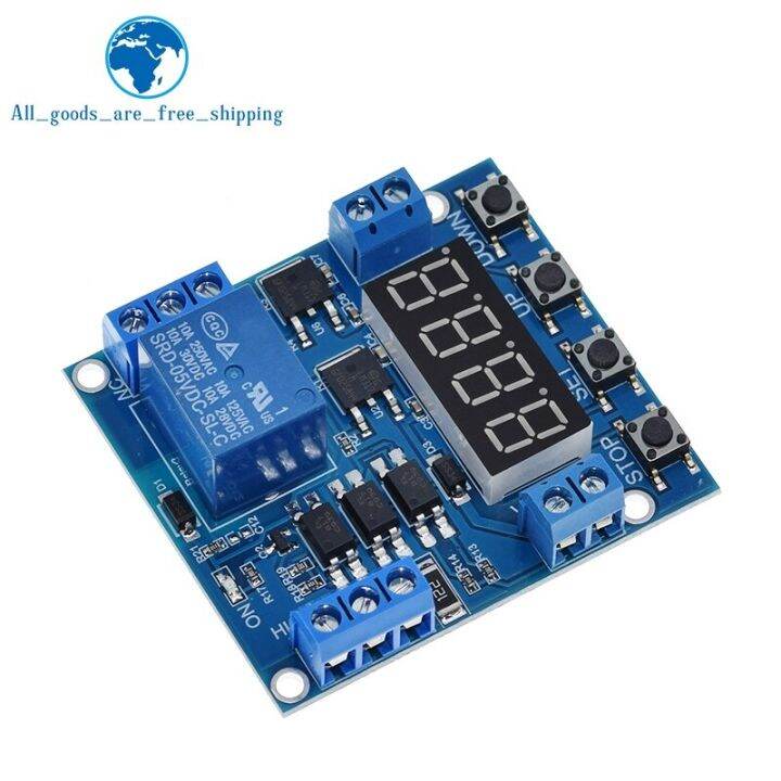 XY-J05 Delay Module Timer delay trigger OFF Voltage upper lower limit detection Cyclic timing ...
