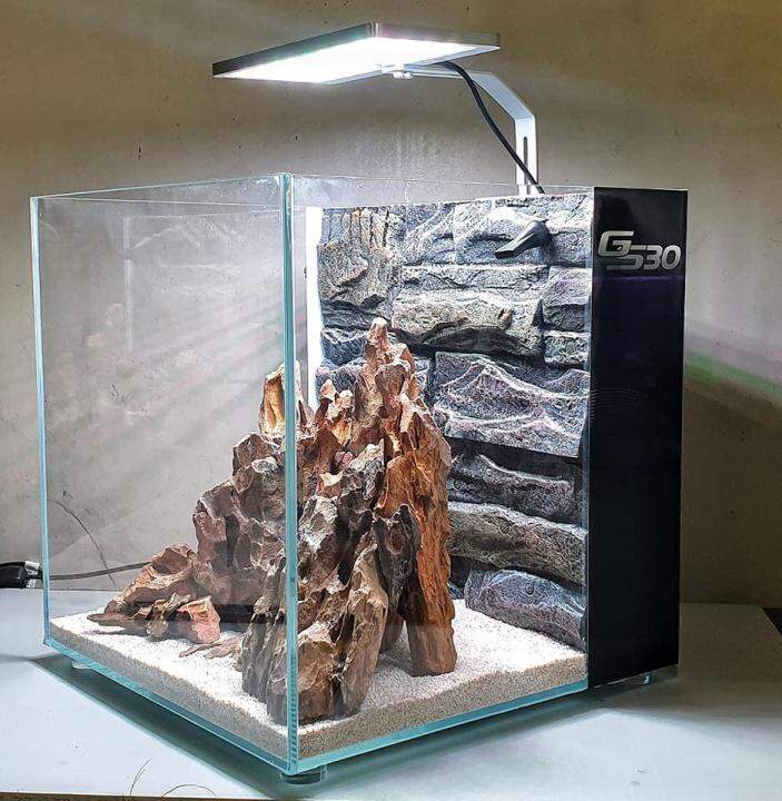 DYMAX GS-30 Series Basic Set Aquarium with Light and Filter (BLACK) GS ...